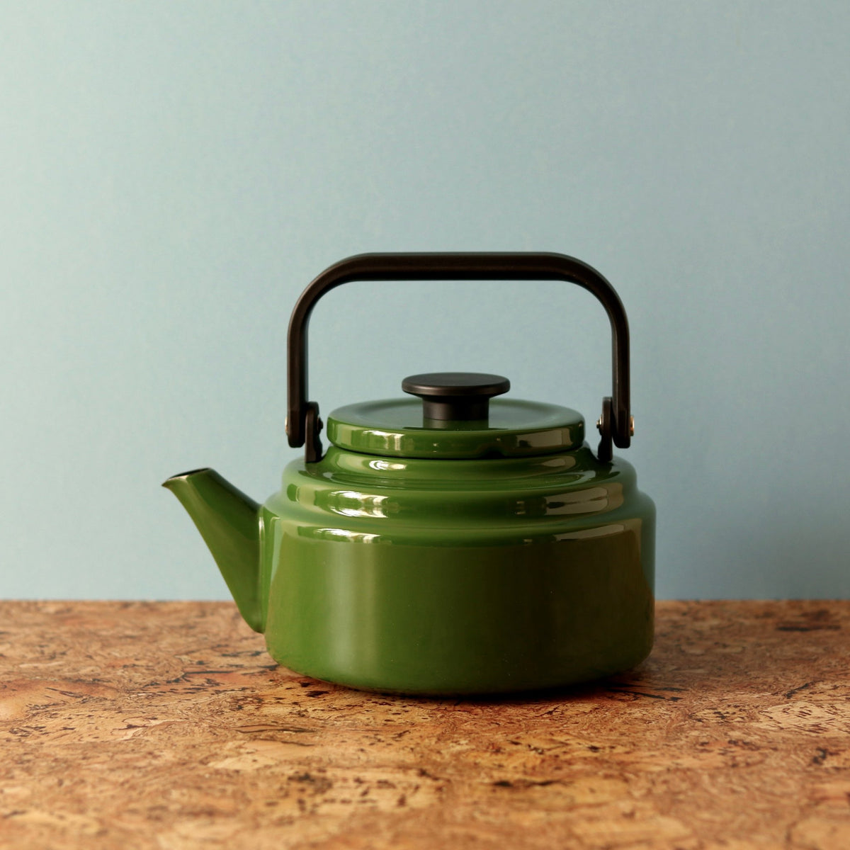 Japanese Noda Horo Amu Kettle - Green — Civil Dawn Studio